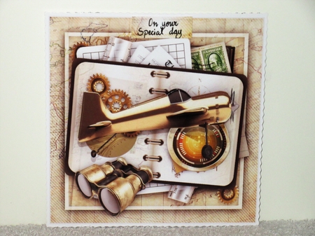 Male Card Flying Themed Mini Kit - CUP1048747_1641 | Craftsuprint