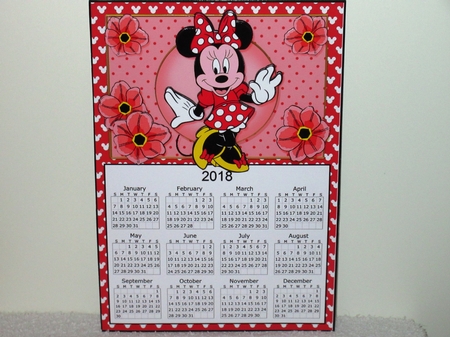 2018 Minnie Calendar and Bookmarks 3 - Photo by Wayne Swan