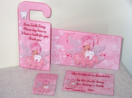 Pink Tooth Fairy Pack - CUP871093_38 | Craftsuprint