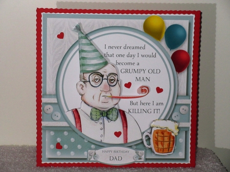 Old Timer Grumpy Man - Beer - CUP969857_1443 | Craftsuprint