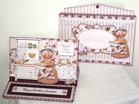 Grandma?s Kitchen Easel Card Kit - CUP563933_2111 | Craftsuprint