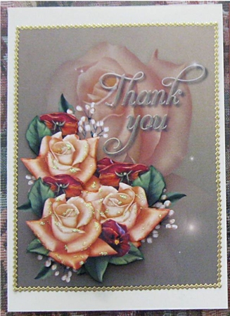 Thank You Yellow Roses - CUP554361_936 | Craftsuprint