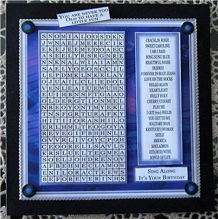 Wordsearch Neil Diamond Classics - CUP861964_1566 | Craftsuprint