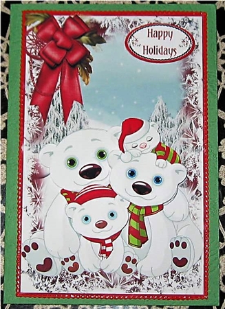 Beary Merry Christmas - CUP887431_9035 | Craftsuprint