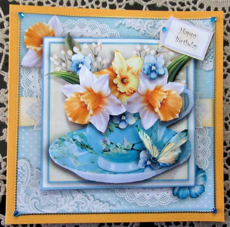 Spring Teacup - CUP953997_1483 | Craftsuprint