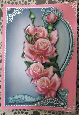 Elegant Roses Over the Edge - CUP585259_936 | Craftsuprint