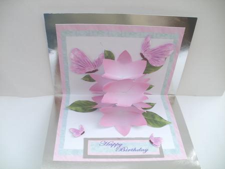 Pink Pop-up Flowers Kit - CUP124484_173 | Craftsuprint