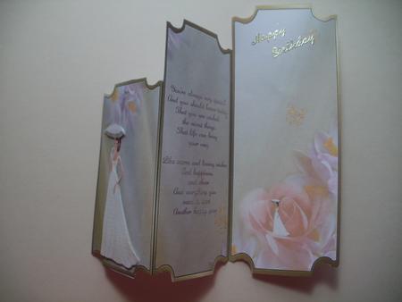 Art Decor Floral Lady and Poem Tri-fold - CUP114654_758 | Craftsuprint