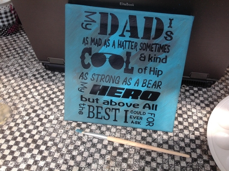 Fathers day, word art, cool dad, Quote, father, canvas sign cut file ...