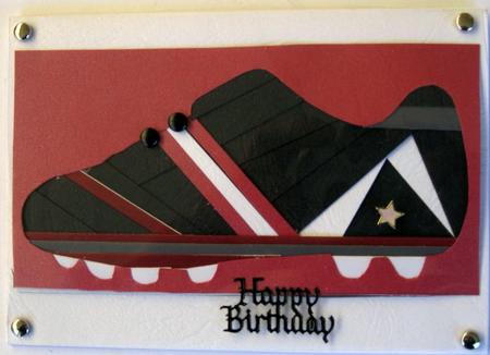 Football Boot Fancy Folding/iris Folding Pattern - CUP302190_601 ...