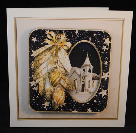 Christmas Church - Layered Frame Card Mini Kit - CUP740045_1648 ...