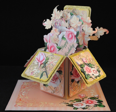 POP UP BOX 3D CARD KIT DECOUPAGE - BELOVED - CUP743186_2049 | Craftsuprint