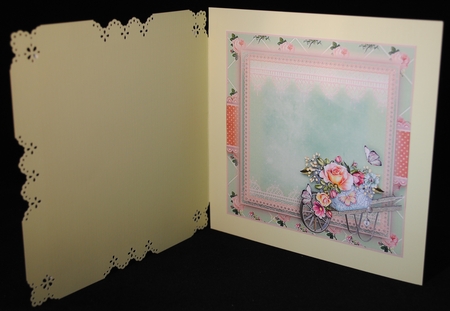 Vintage Rose Barrow Card Front Kit - CUP780559_1483 | Craftsuprint