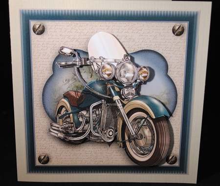 A Classic Motorcycle Card Kit - CUP877037_1483 | Craftsuprint