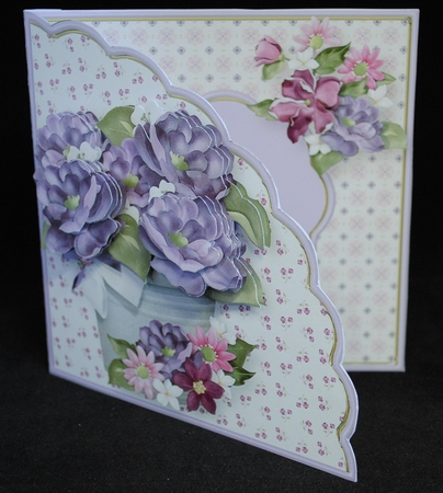 A Bucket of Flowers - Shell Front Card Mini Kit - CUP966454_1648 ...