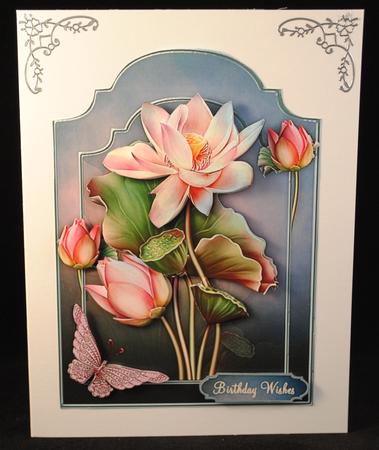 Lotus Love Shaped Card Front with Step by Step - CUP532413_168 ...