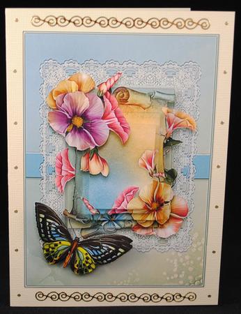 Magic Garden on Lace - CUP577178_1010 | Craftsuprint