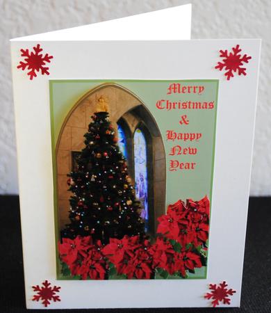 4 Christmas Card Fronts - CUP579783_1487 | Craftsuprint
