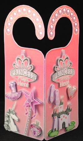 Little Princess Door Hanger with Decoupage - CUP601792_1035 | Craftsuprint