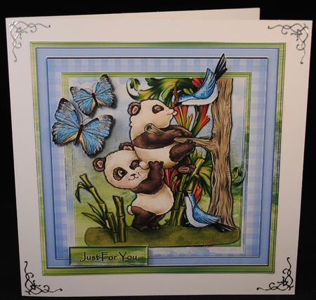 Teamwork Cute Pandas - CUP607444_936 | Craftsuprint