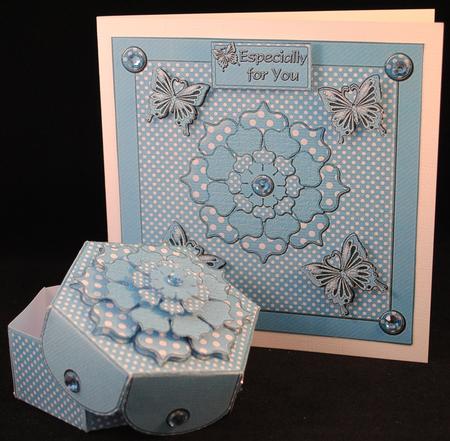Soft Blue Gift Box Mini-kit - CUP629843_1035 | Craftsuprint