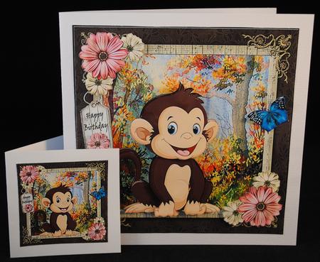 Monkey Smiles Mini Kit - CUP673675_1056 | Craftsuprint