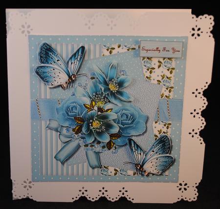 Bleu Symphony Quick Card - CUP678543_936 | Craftsuprint
