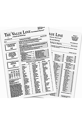 The Value Line Investment Survey - Newsletter