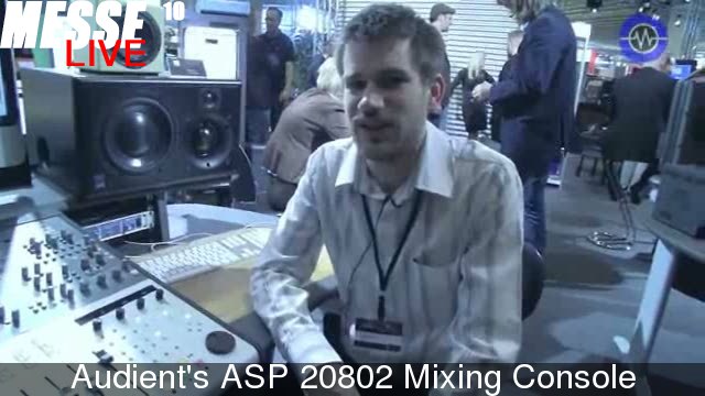 MESSE10: Audient ASP 2802- Quality AND Control