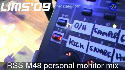PLASA09: Roland M48 Personal Monitor Mixer