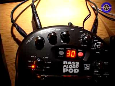 WNAMM07: Line 6 Launch Bass Floor POD