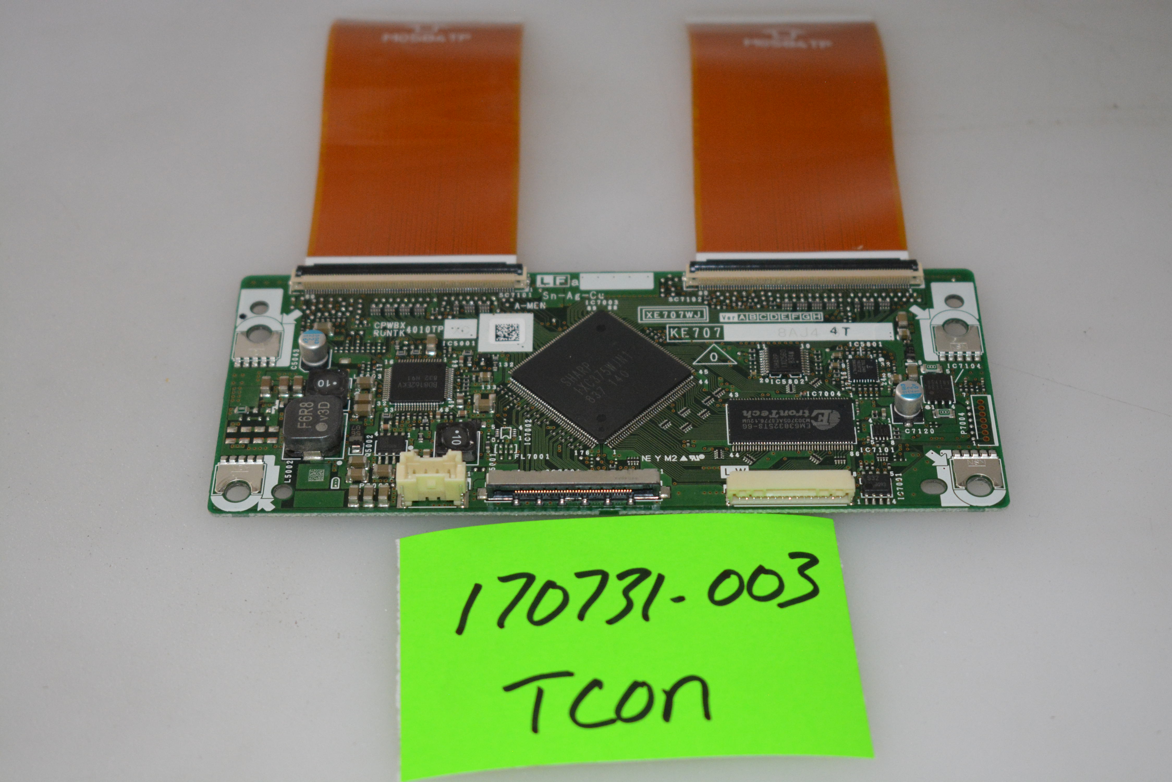 SHARP LC-C4655U TCON XE707WJ | eBay