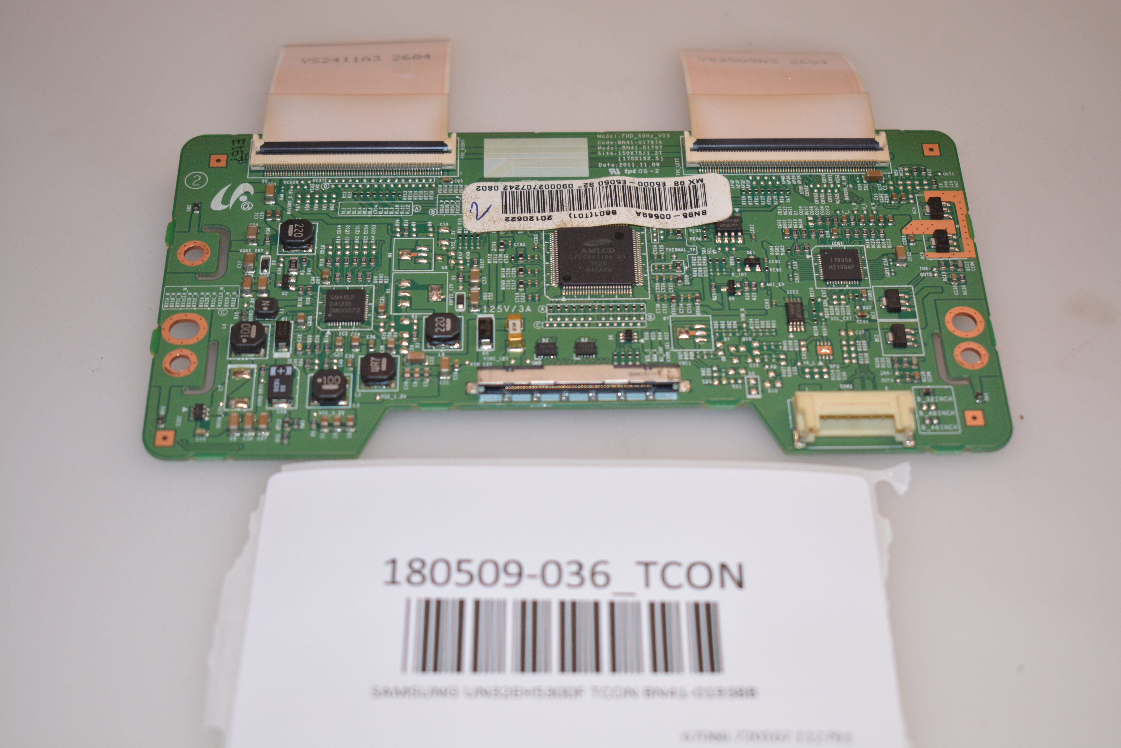 SAMSUNG UN32EH5300F TCON BN41-01938B | eBay