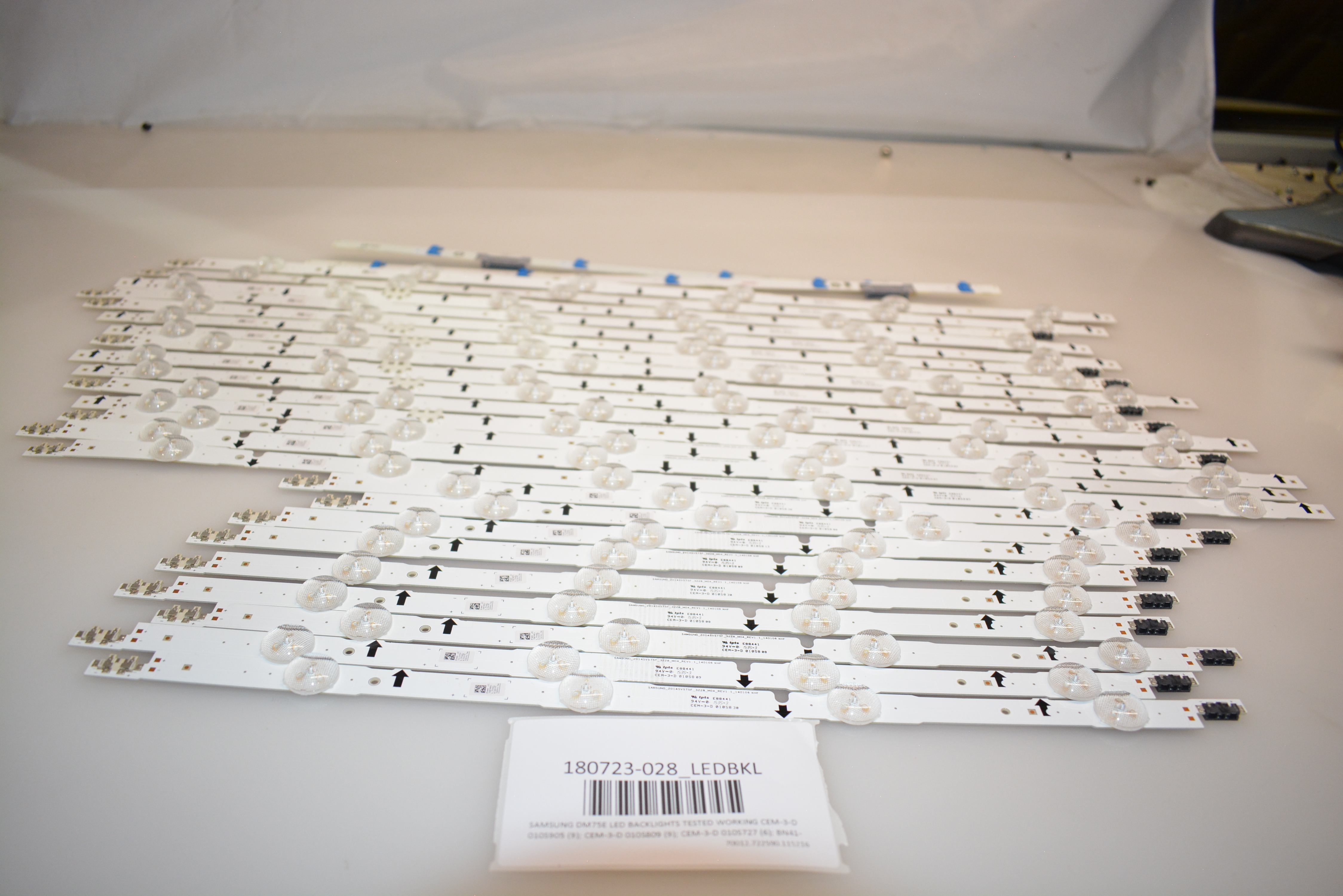 SAMSUNG DM75E LED BACKLIGHTS TESTED WORKING CEM-3-D 010S905 (9); CEM-3 ...