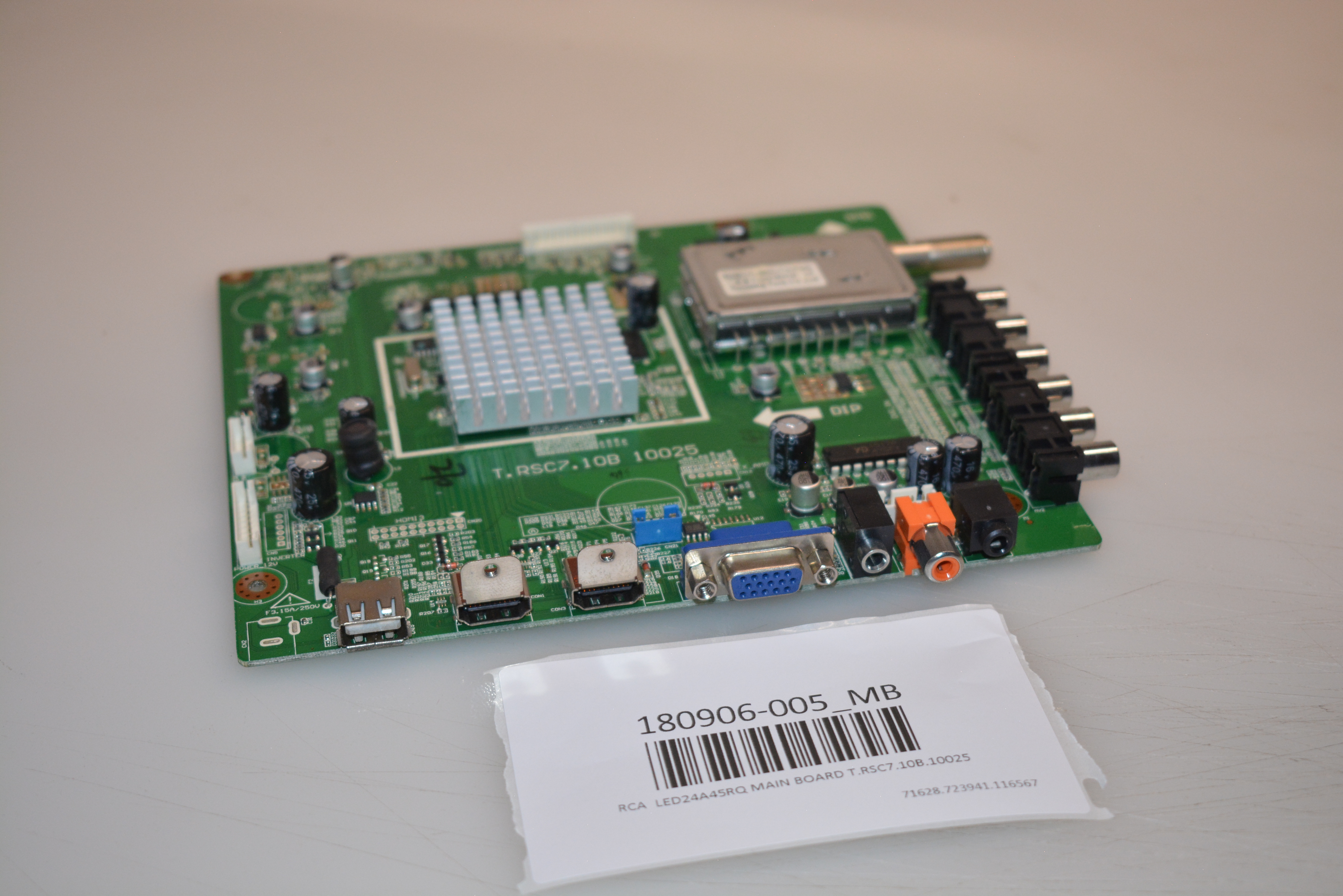 RCA LED24A45RQ MAIN BOARD T.RSC7.10B.10025 | eBay