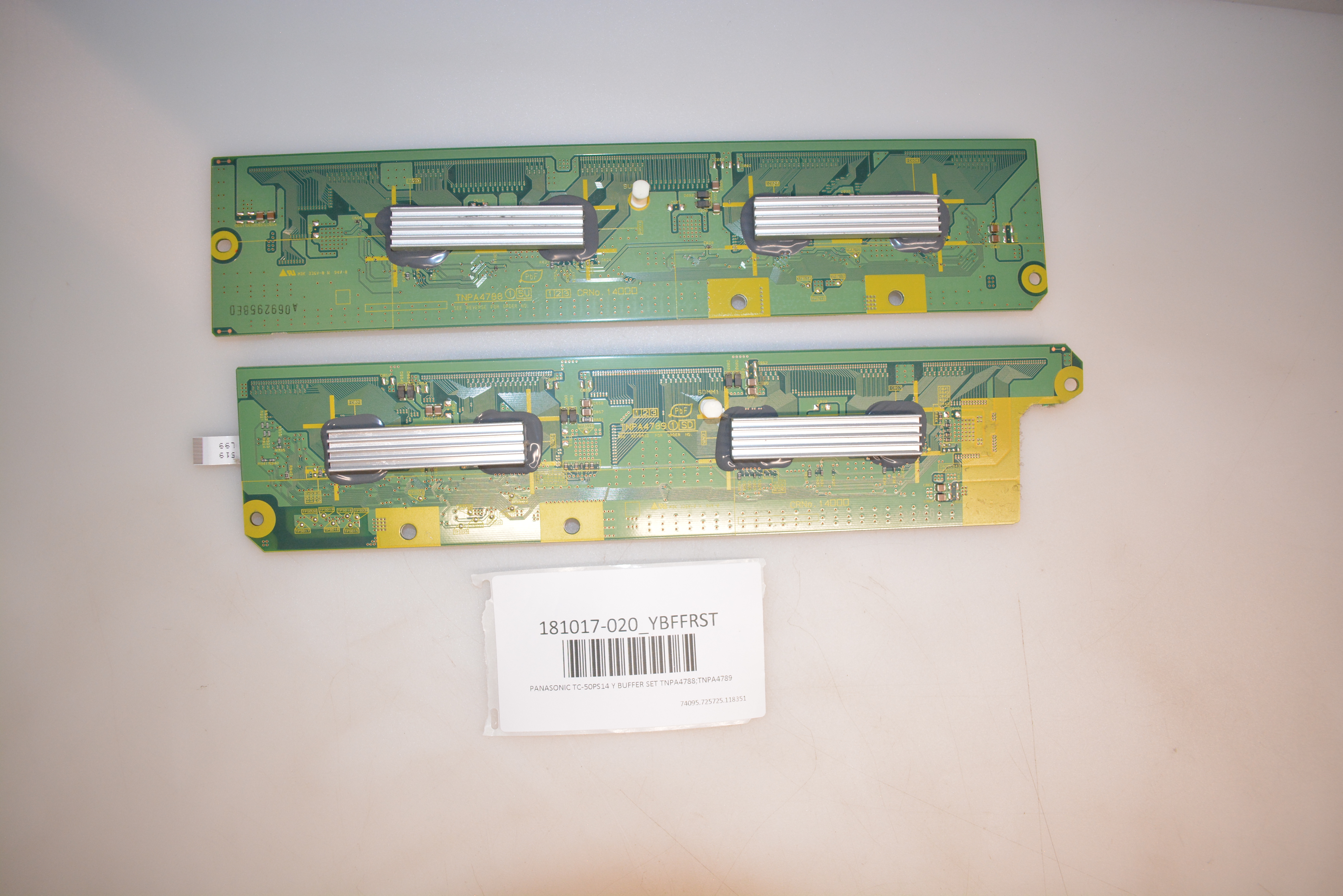 PANASONIC TC-50PS14 Y BUFFER SET TNPA4788;TNPA4789 | eBay