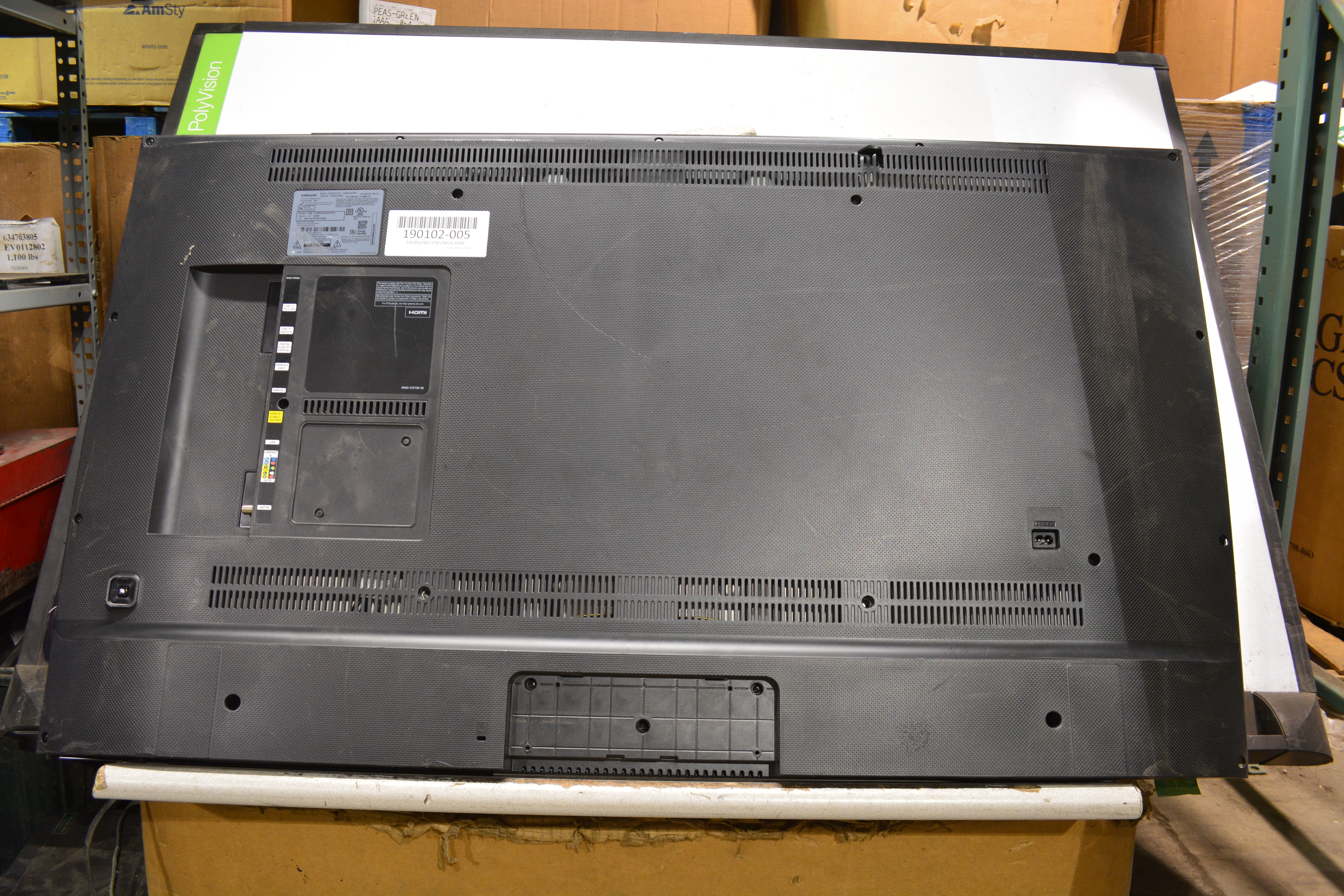 SAMSUNG UN50KU6300F LED BACKLIGHTS TESTED WORKING V5DU-500DCA-R1; V5DU ...