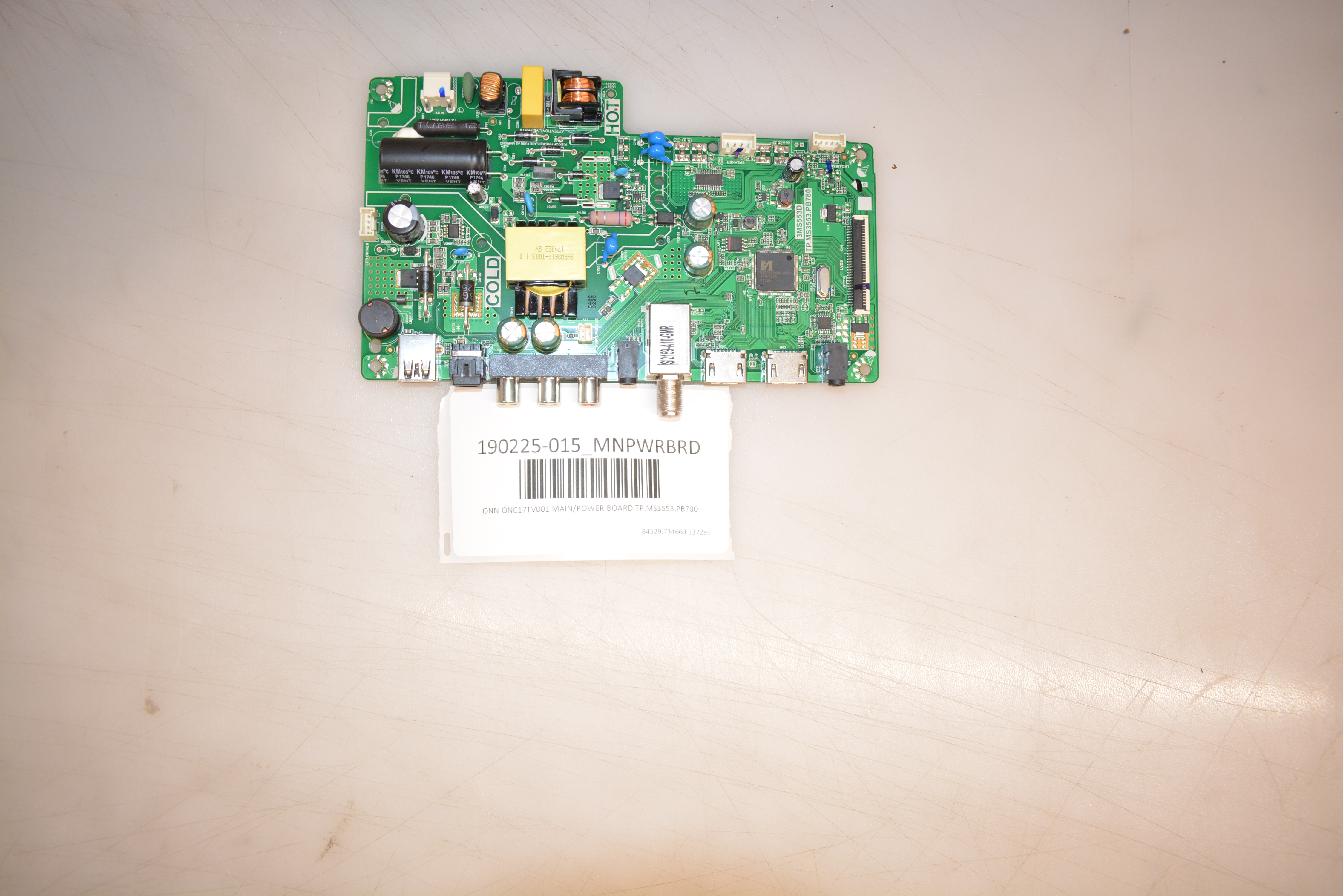 ONN ONC17TV001 MAIN/POWER BOARD TP.MS3553.PB780 | eBay