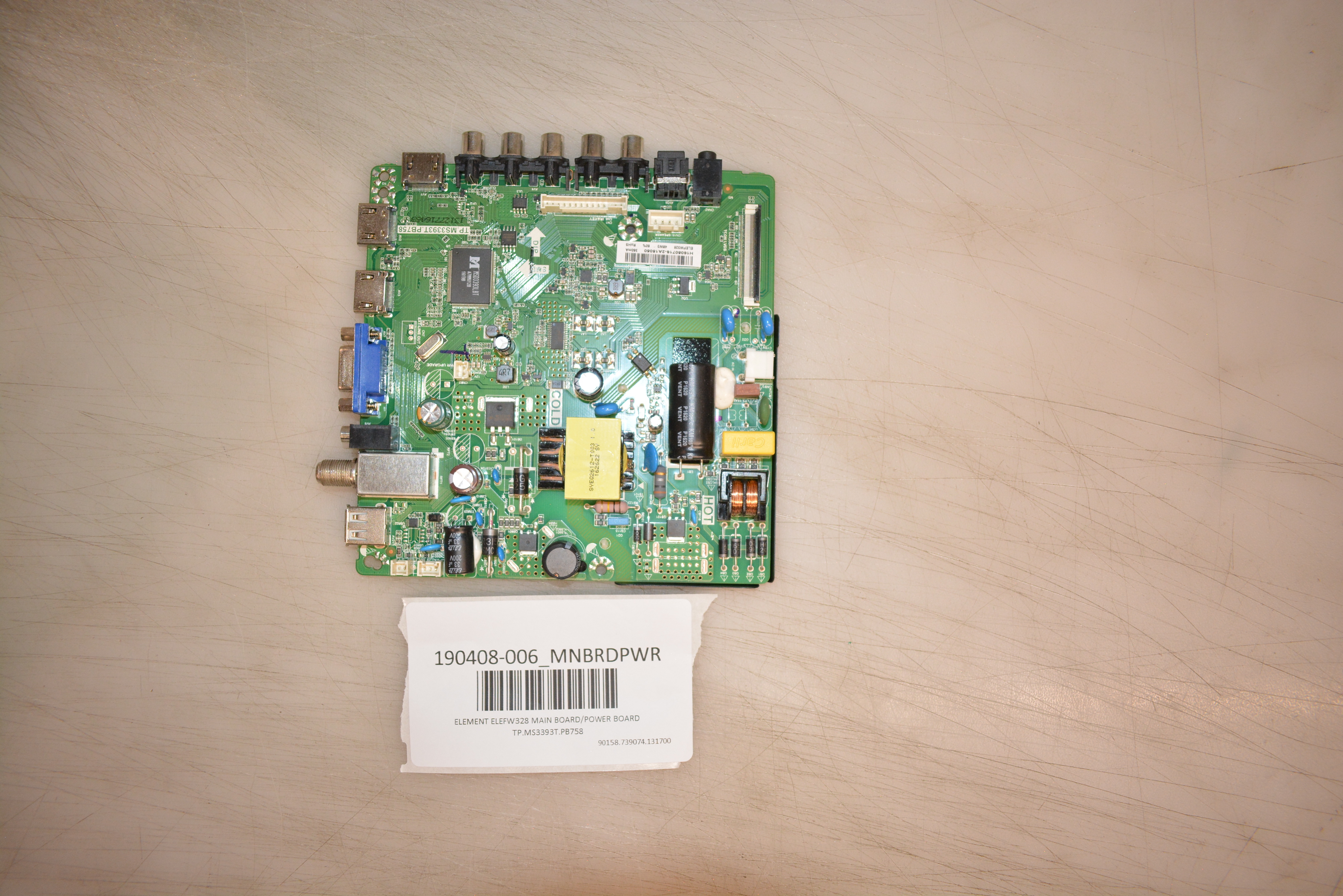 ELEMENT ELEFW328 MAIN BOARD/POWER BOARD TP.MS3393T.PB758 | eBay