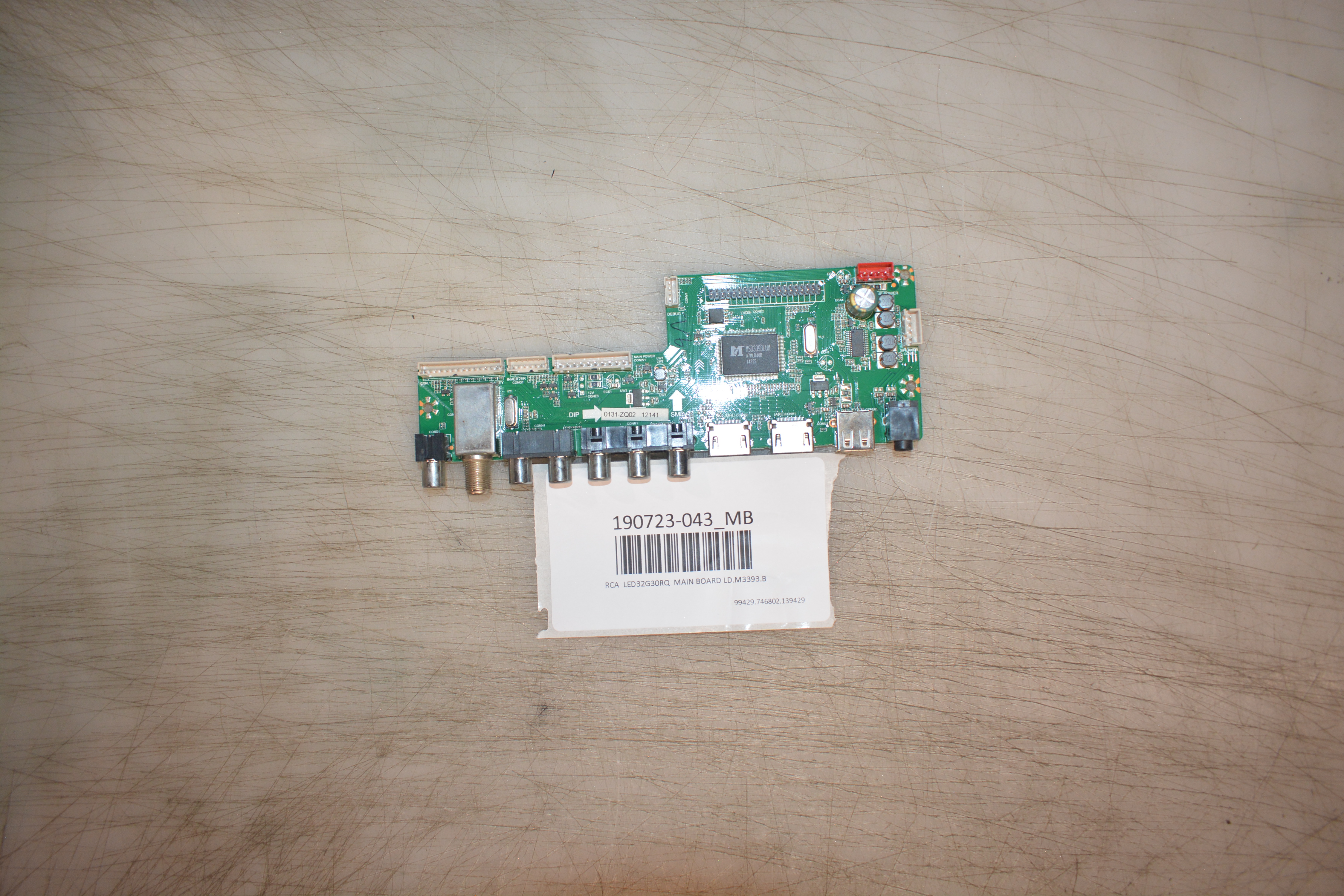 RCA LED32G30RQ MAIN BOARD LD.M3393.B | eBay