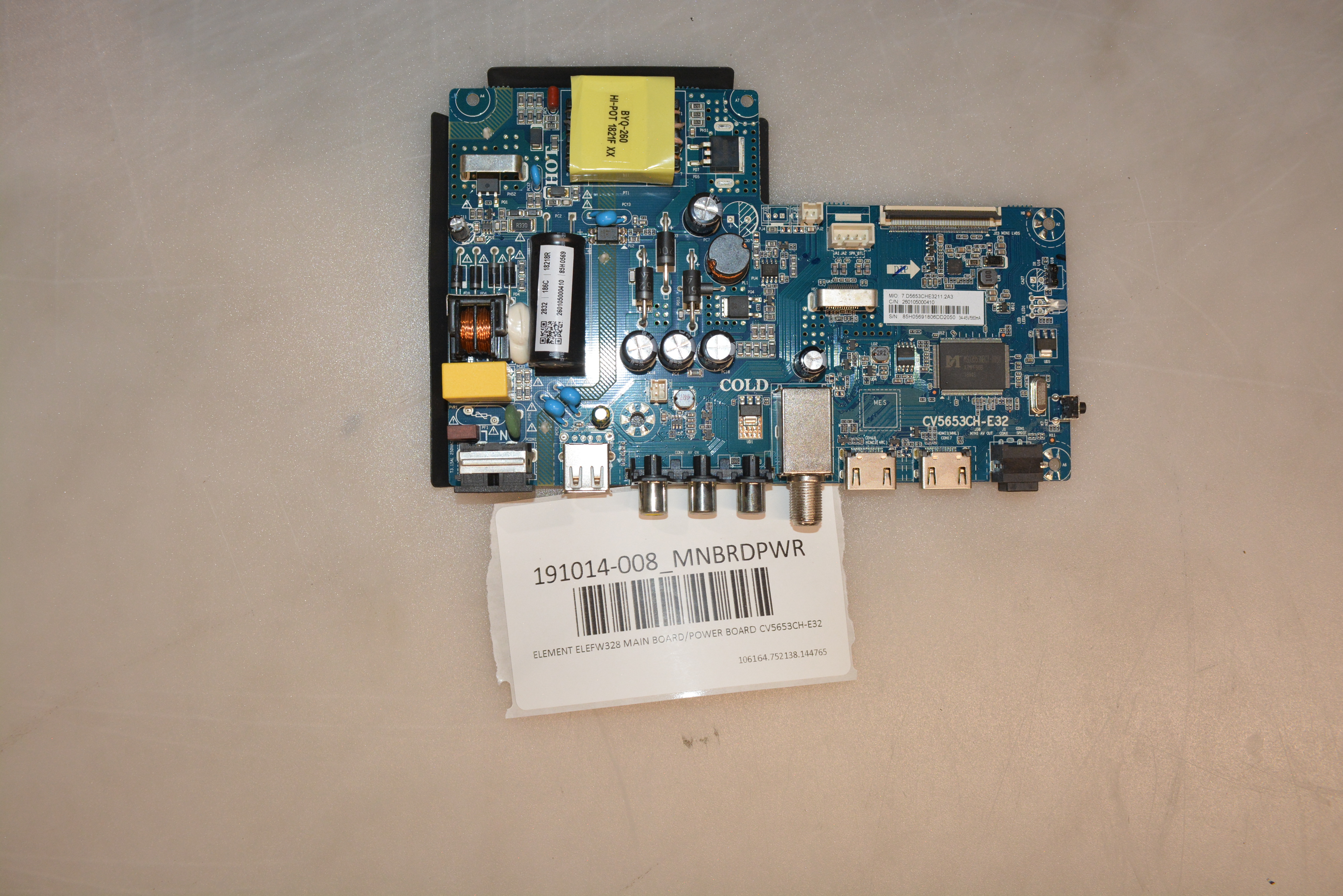 ELEMENT ELEFW328 MAIN BOARD/POWER BOARD CV5653CH-E32 | eBay