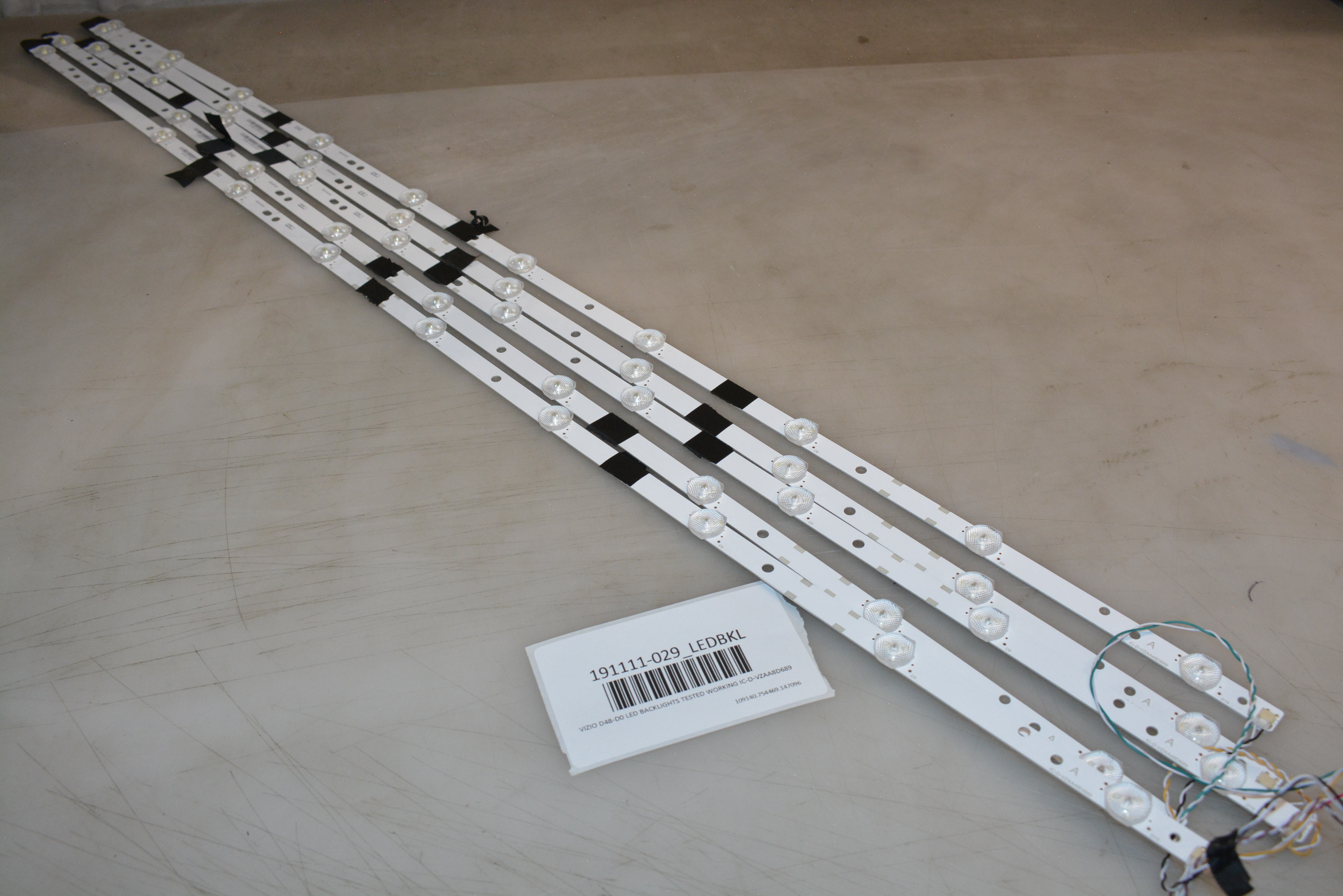 VIZIO D48-D0 LED BACKLIGHTS TESTED WORKING IC-D-VZAA8D689 | eBay