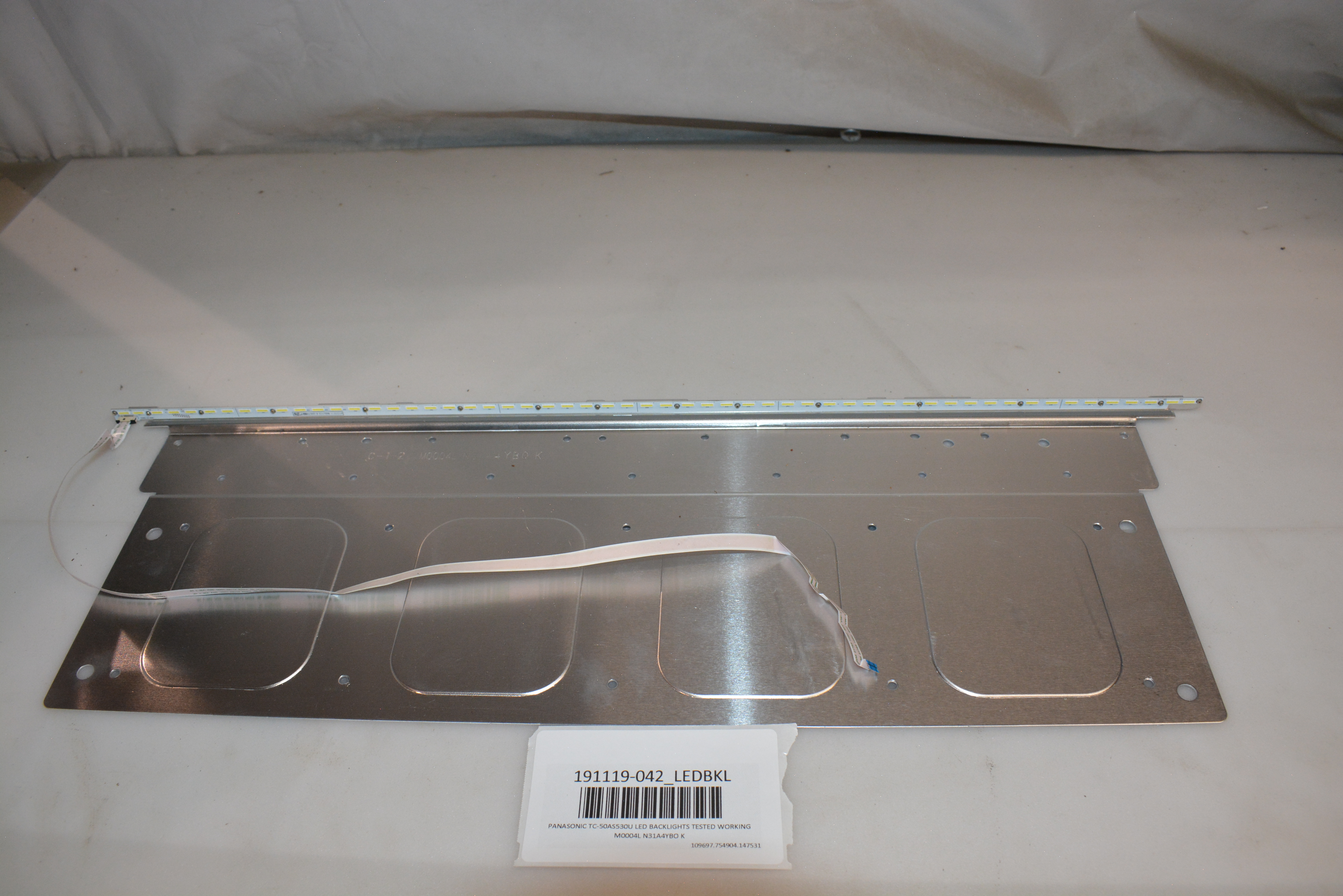 PANASONIC TC-50AS530U LED BACKLIGHTS TESTED WORKING M0004L N31A4YBO K ...