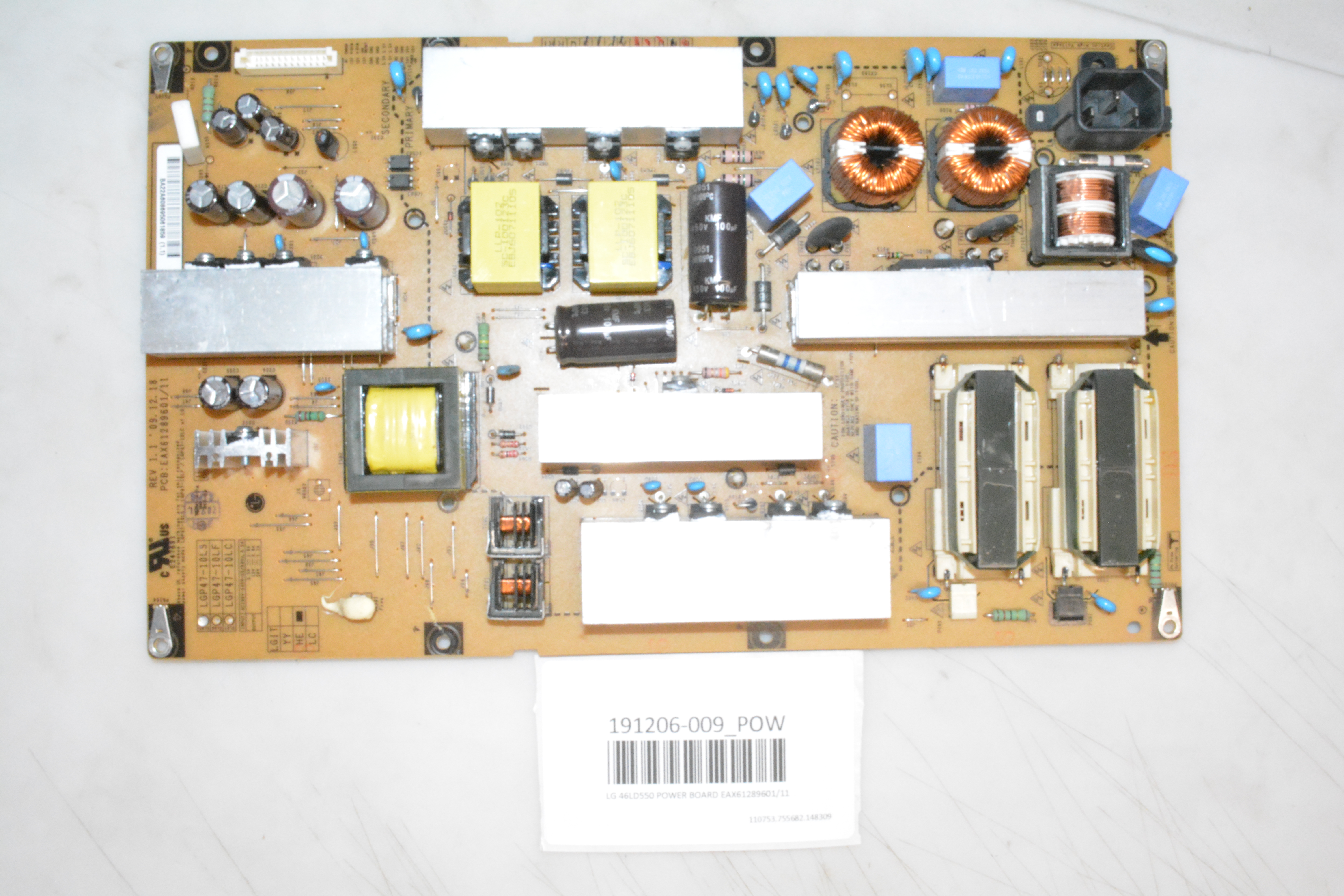 LG 46LD550 POWER BOARD EAX61289601/11 | eBay