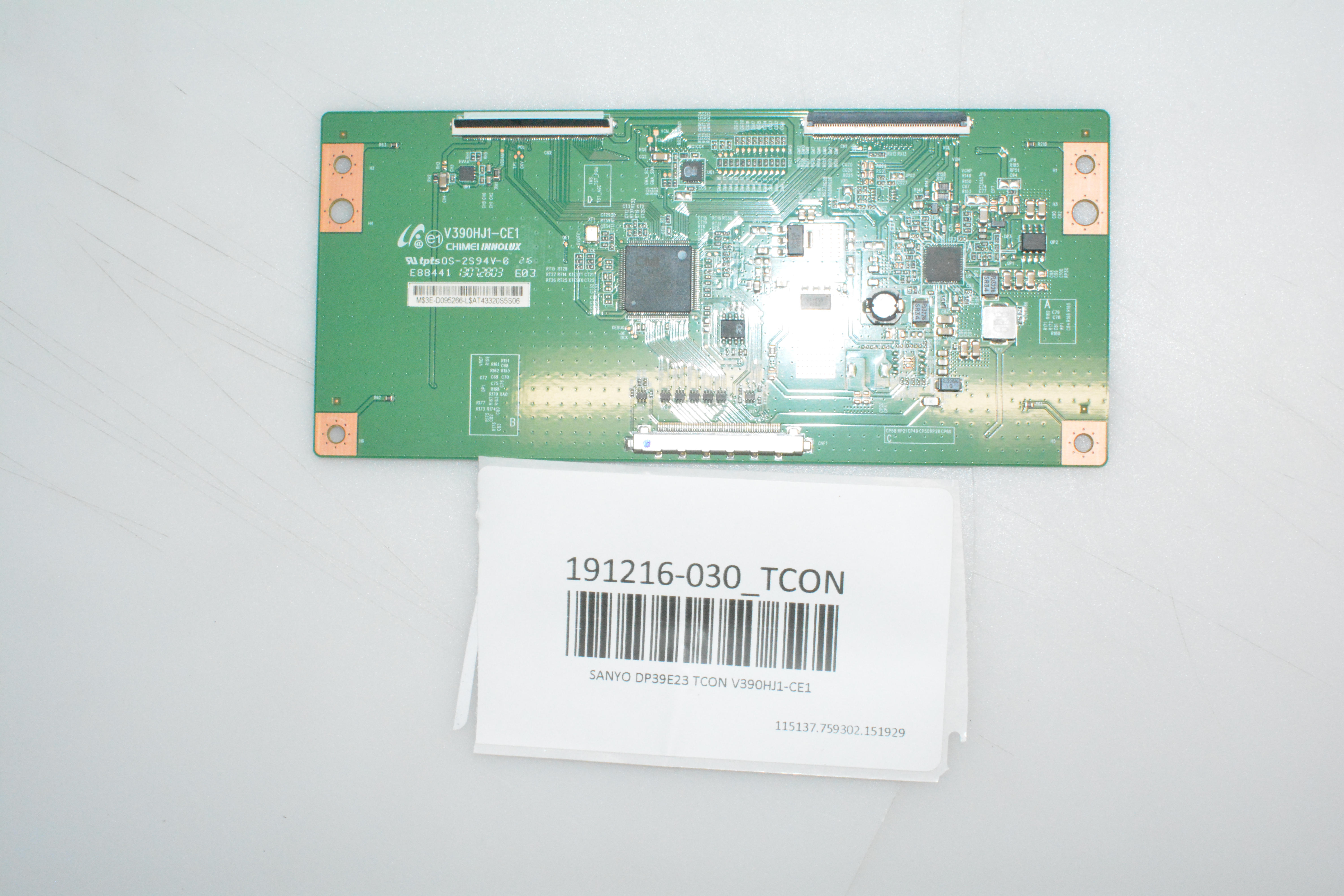 SANYO DP39E23 TCON V390HJ1-CE1 | eBay