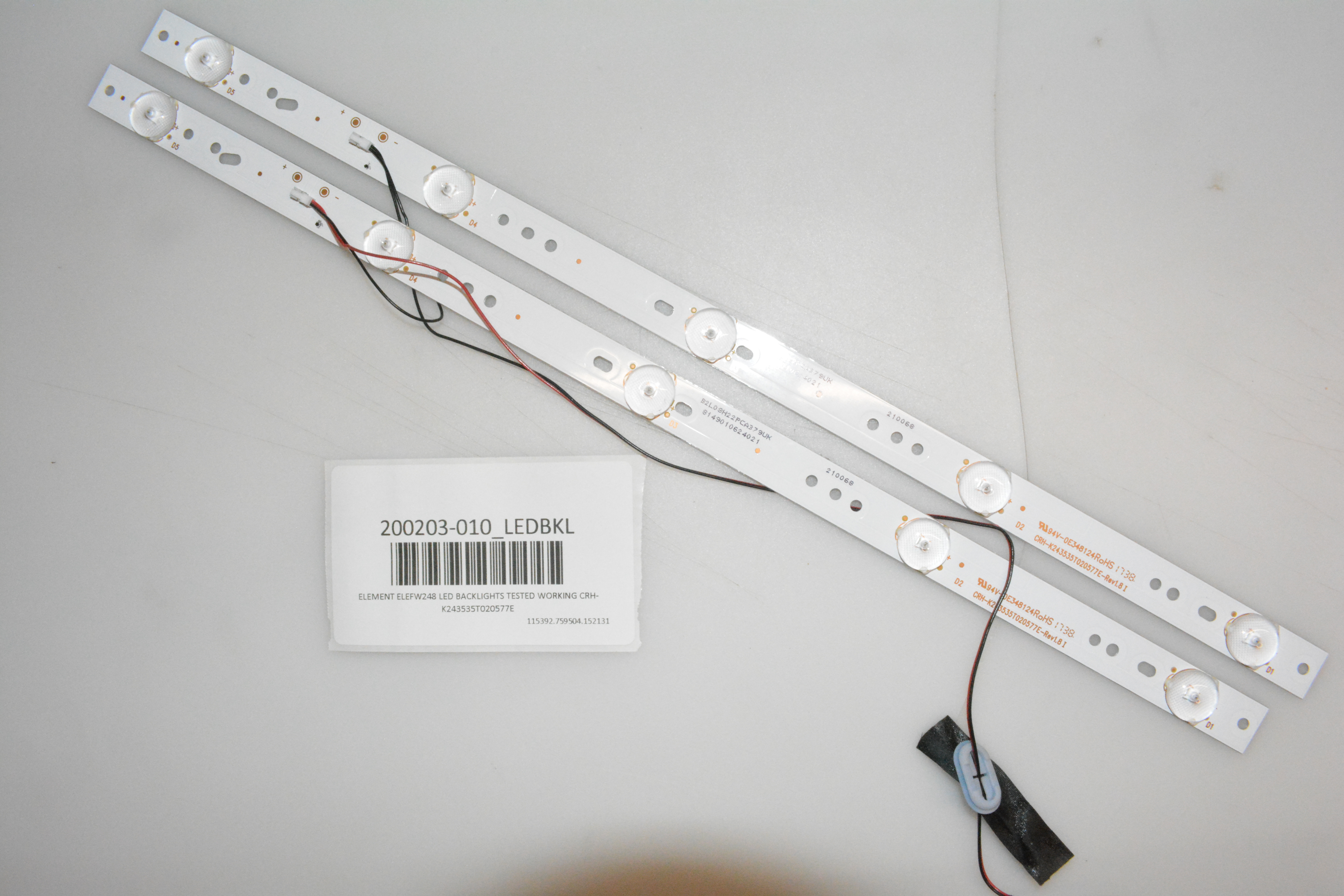 ELEMENT ELEFW248 LED BACKLIGHTS TESTED WORKING CRH-K243535T020577E | eBay