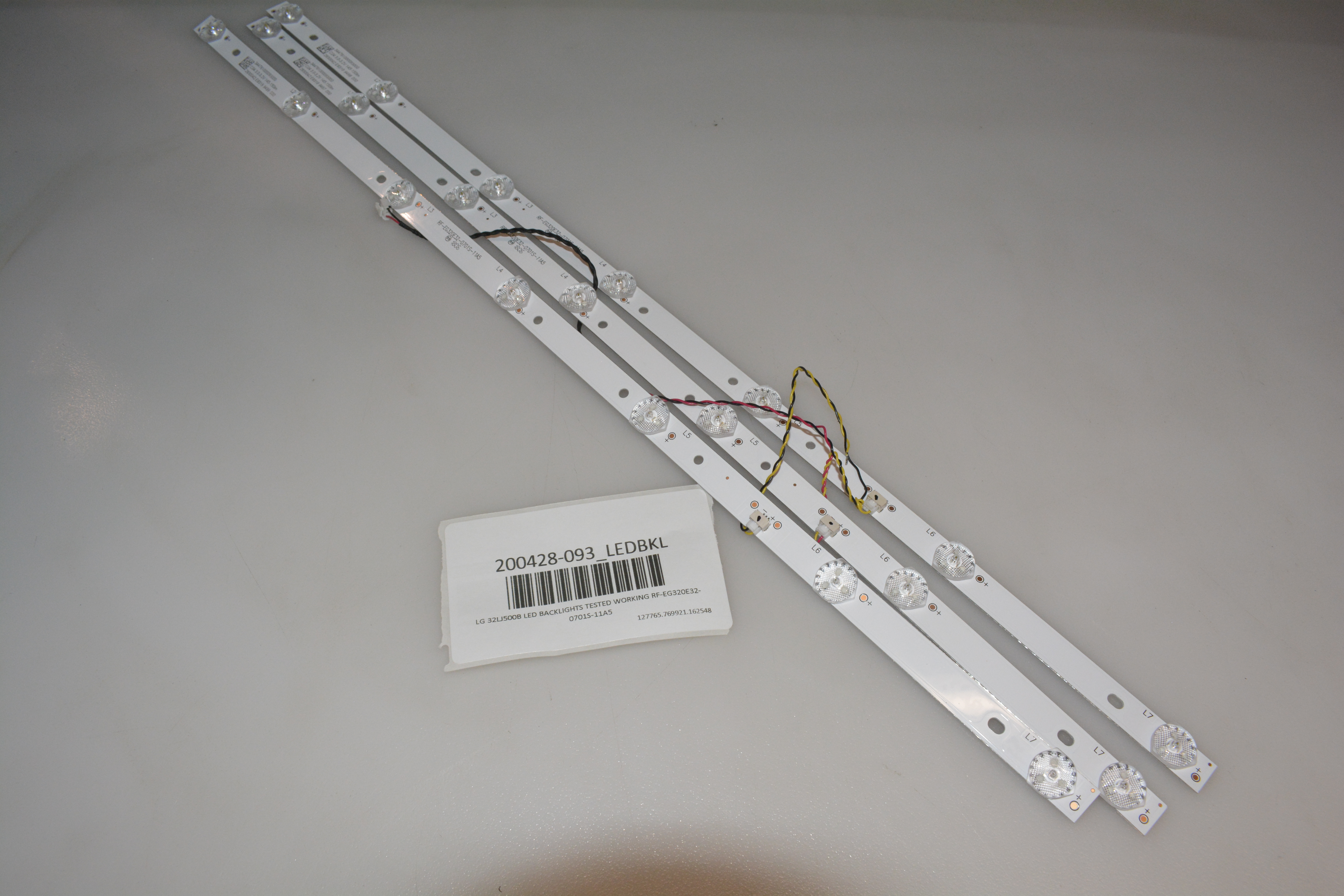 LG 32LJ500B LED BACKLIGHTS TESTED WORKING RF-EG320E32-0701S-11A5 | eBay