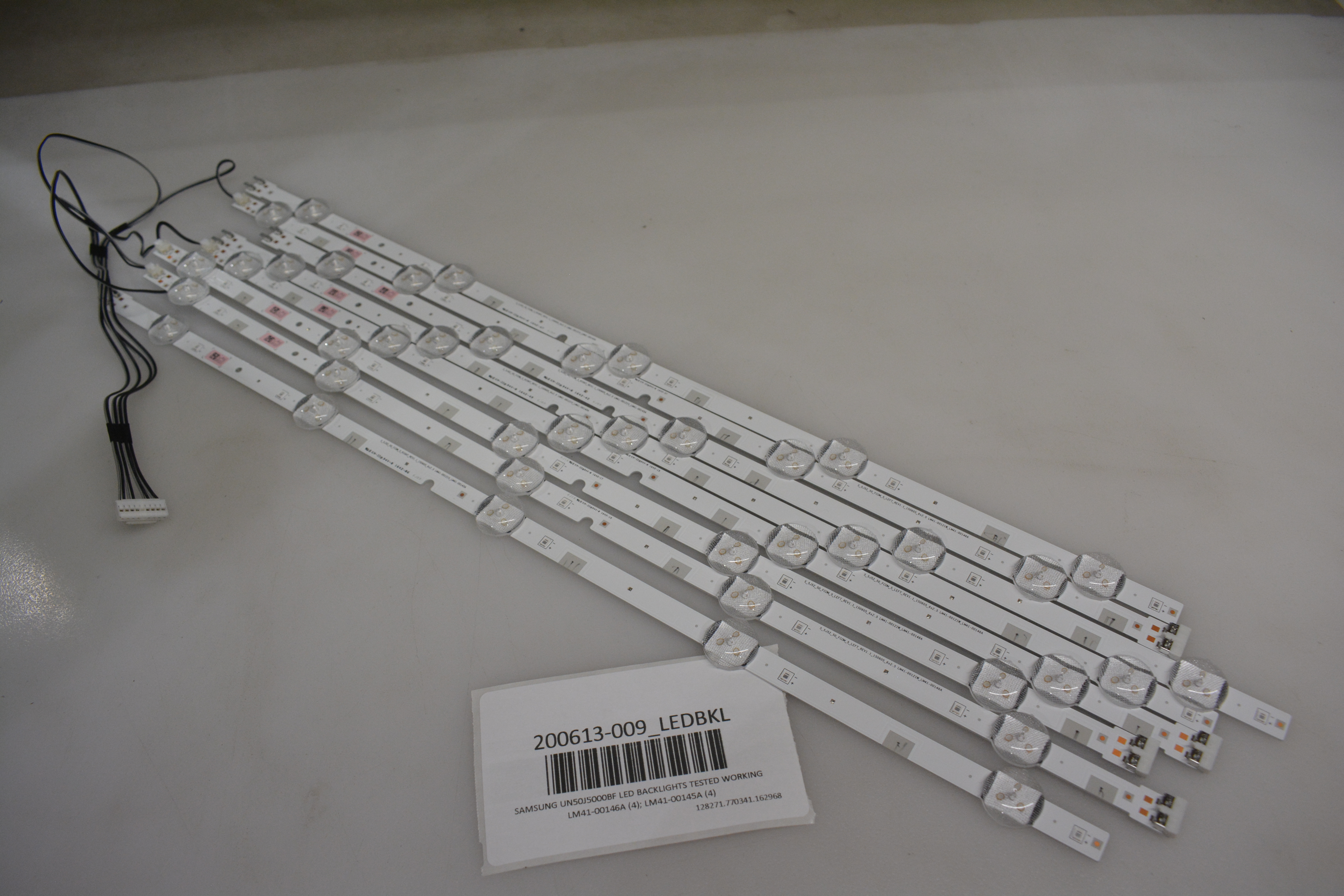 SAMSUNG UN50J5000BF LED BACKLIGHTS TESTED WORKING LM41-00146A (4); LM41 ...
