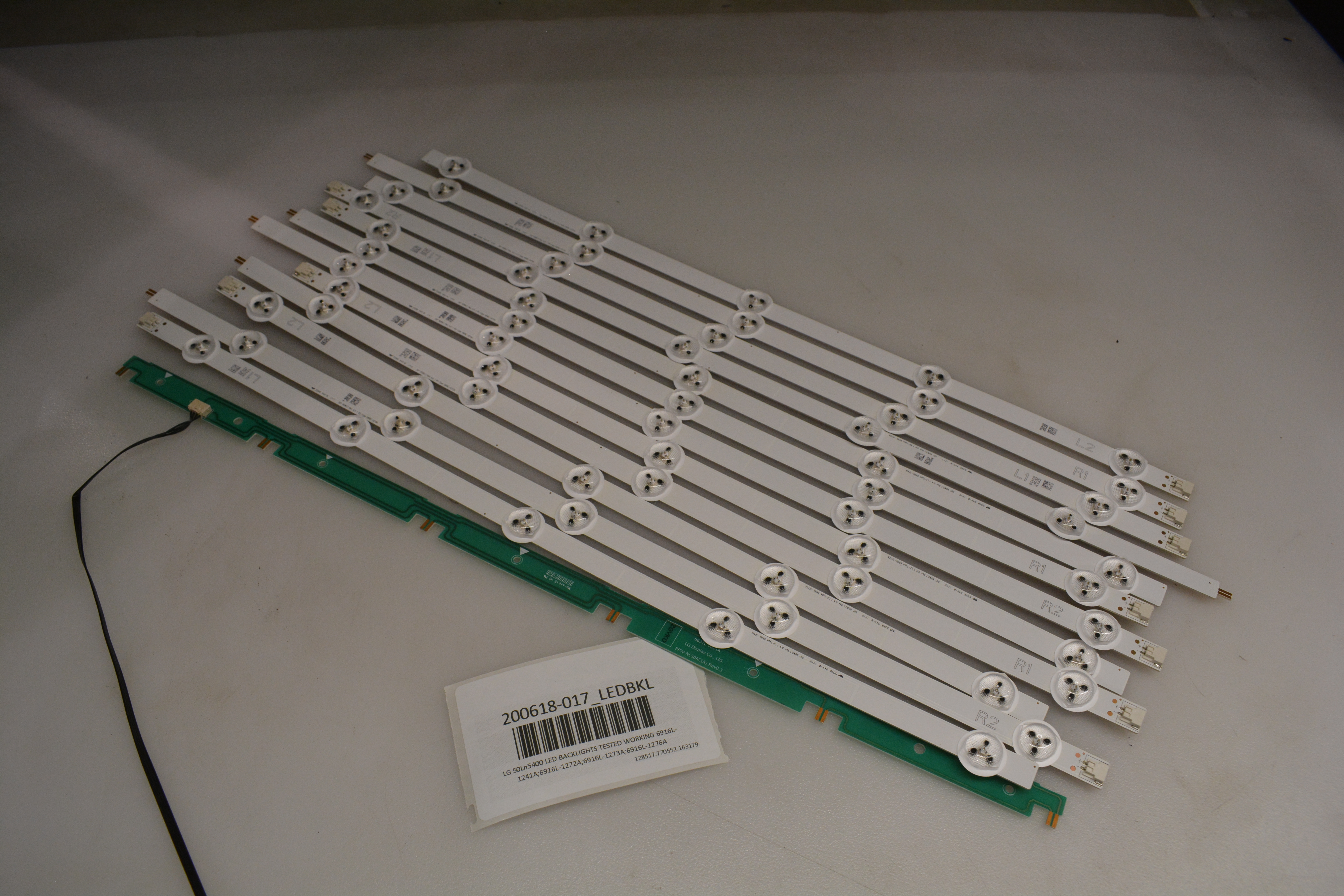LG 50LN5400 LED BACKLIGHTS TESTED WORKING 6916L-1241A;6916L-1272A;6916L ...