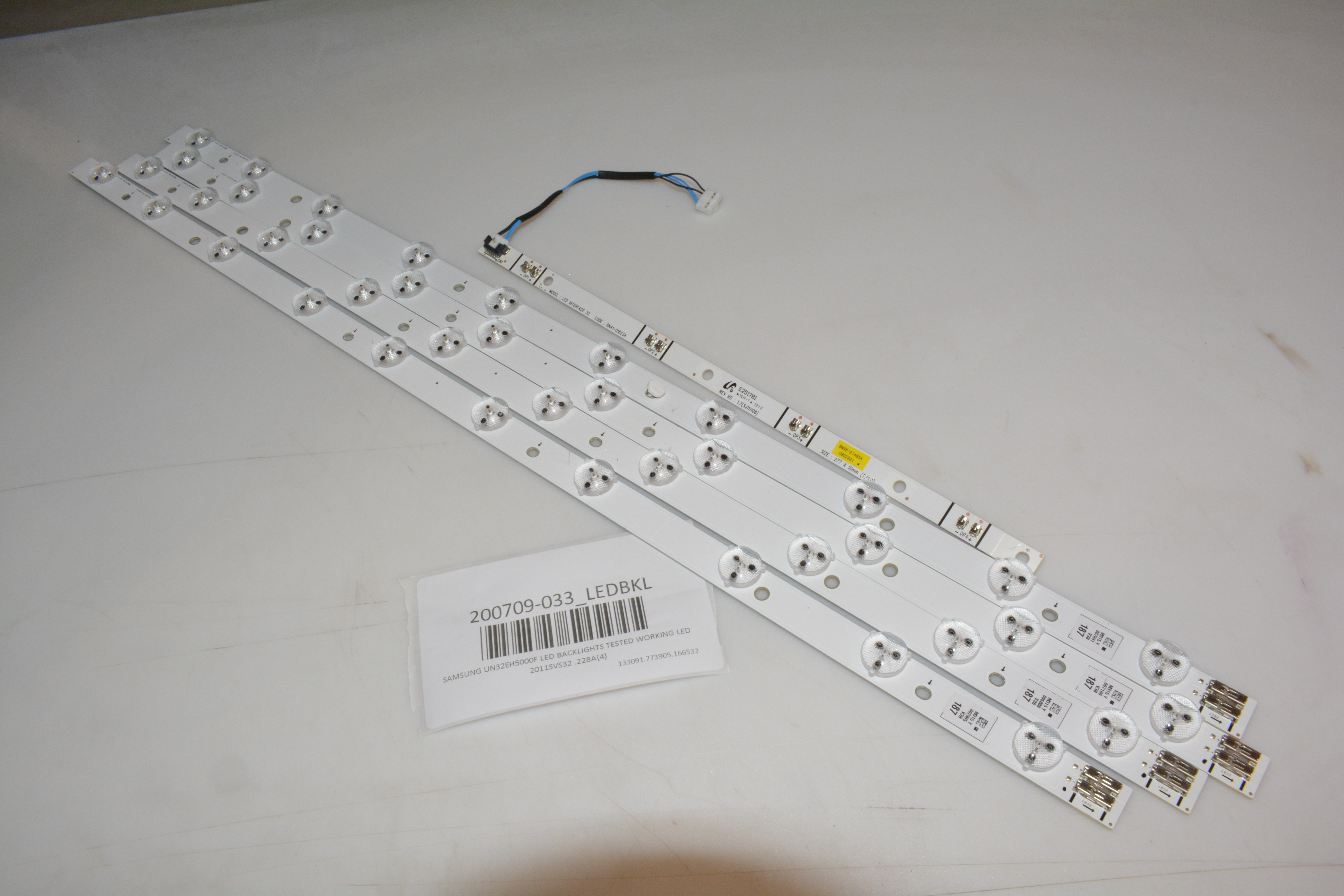 SAMSUNG UN32EH5000F LED BACKLIGHTS TESTED WORKING LED 2011SVS32 .228A{4 ...